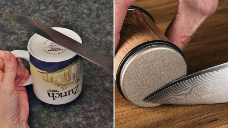 Naostřit doma nůž za 5 minut zvládne s touto taktikou každý
